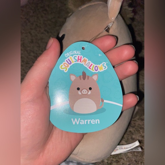 Squishmallows | Toys | 8 Warren Warthog Squishmallow | Poshmark